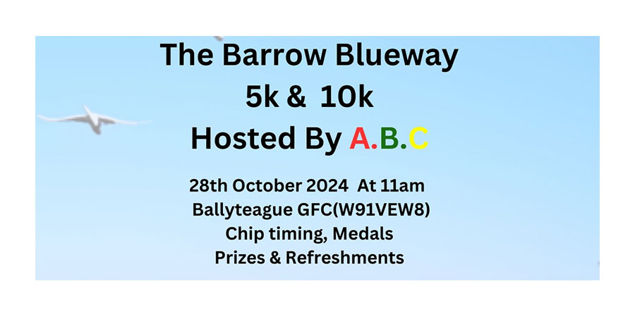 The Barrow Blueway 5K & 10K 2024 | County Kildare