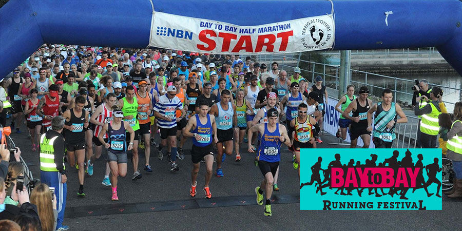 Bay to Bay Running Festival from Woy Woy to Gosford, NSW