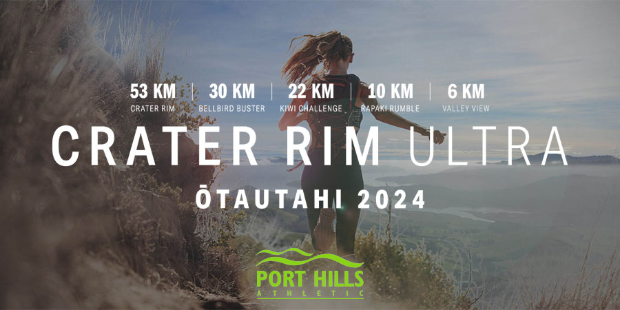 Crater Rim Ultra Trail Run 2024 in Christchurch