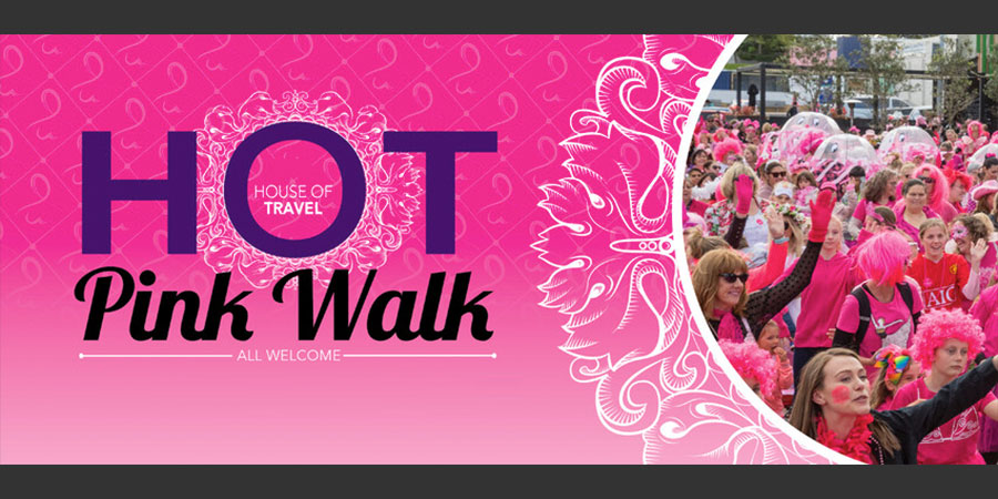 HOT Pink Walk in Tauranga