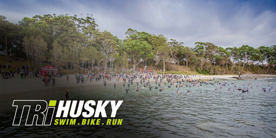 Tri Husky Festival in Jervis Bay, NSW