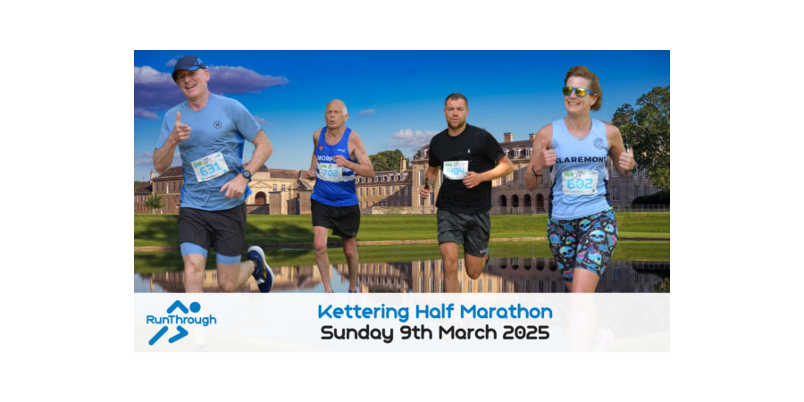 Kettering Half Marathon & 5K - March 2025 | Northamptonshire, UK