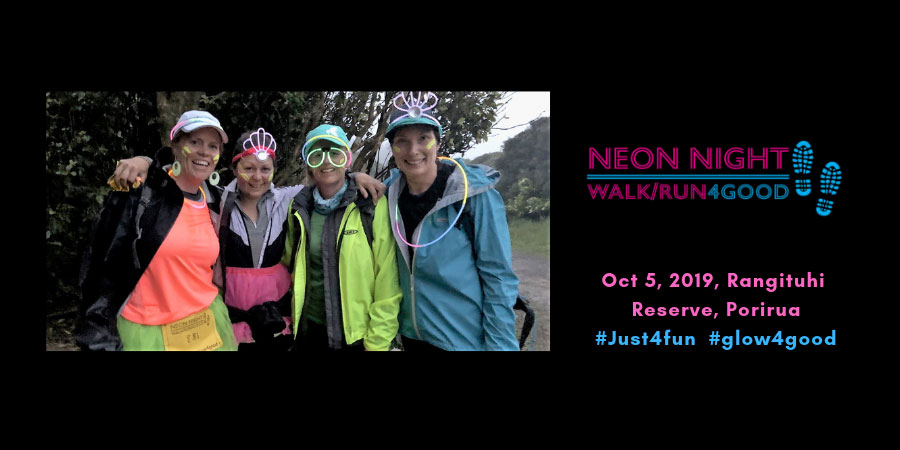 Neon Night Walk Run 4 Good in Porirua