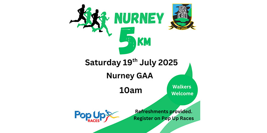 Nurney 5K Road Race 2025 | County Kildare, Ireland
