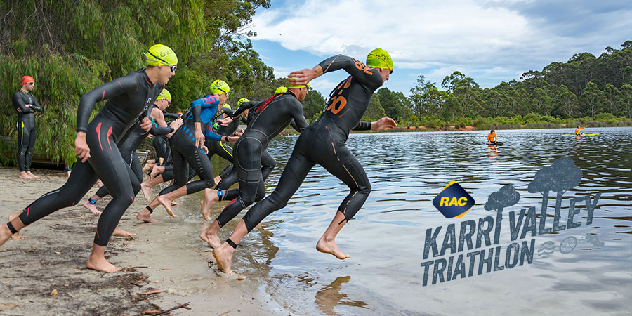 Karri Valley Triathlon in Western Australia