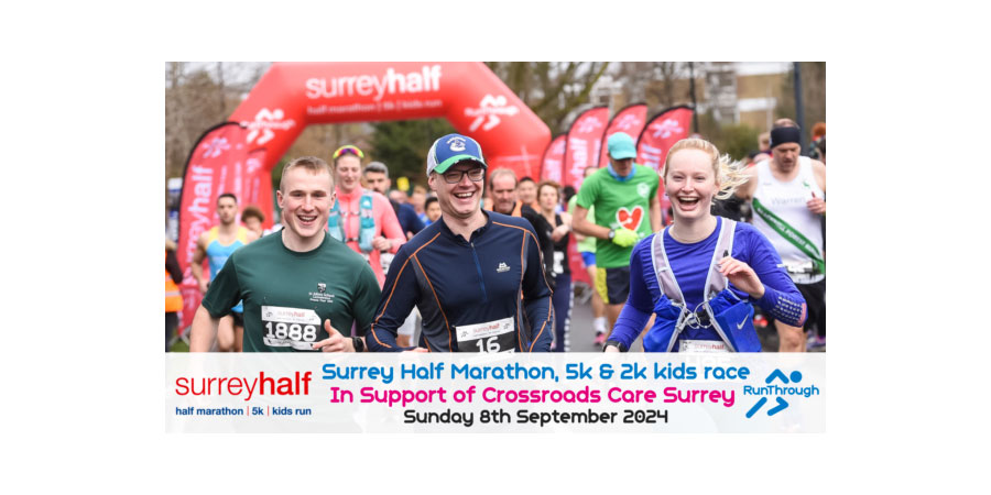 Surrey Half Marathon September 2024 in Woking