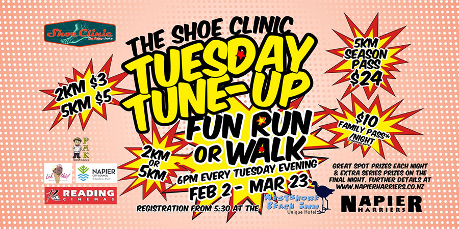 Tuesday Tune Up in Napier