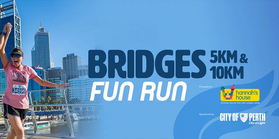 Bridges Fun Run in Perth, Western Australia